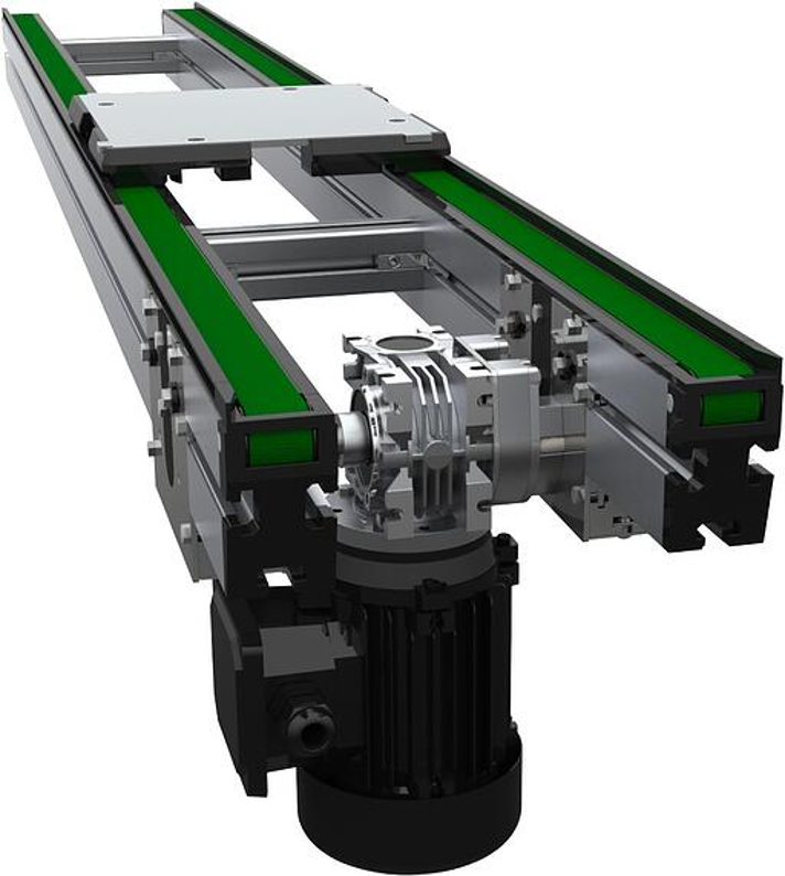Dual Strand Timing Belt Pallet Conveyors